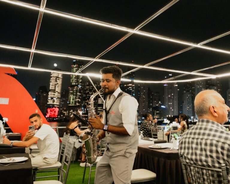 5* Dubai Marina Luxury Yacht Dinner Cruise With Live Cooking Stations ...